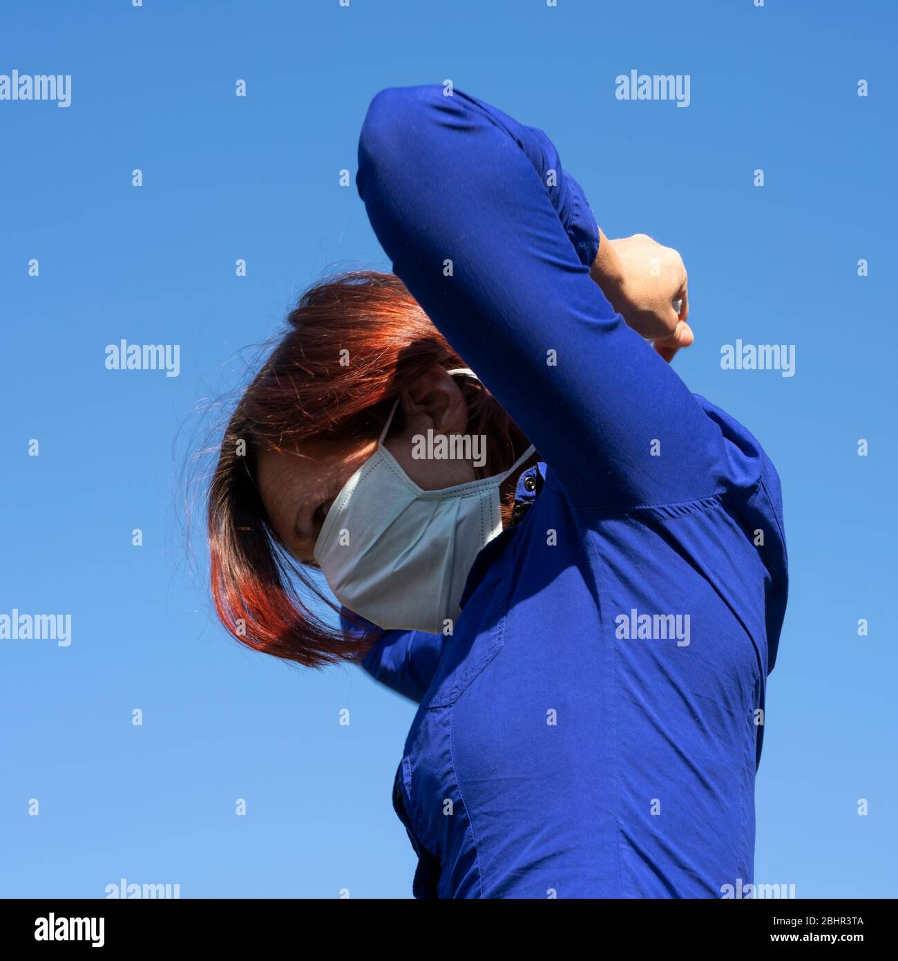 Put on the mask hi-res stock photography and images - Alamy