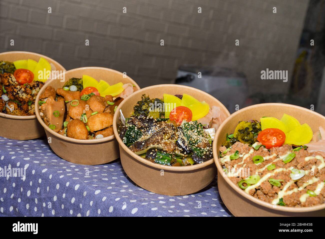 Fresh Food Buffet Brunch Catering Dining Eating Party Sharing Concept ...