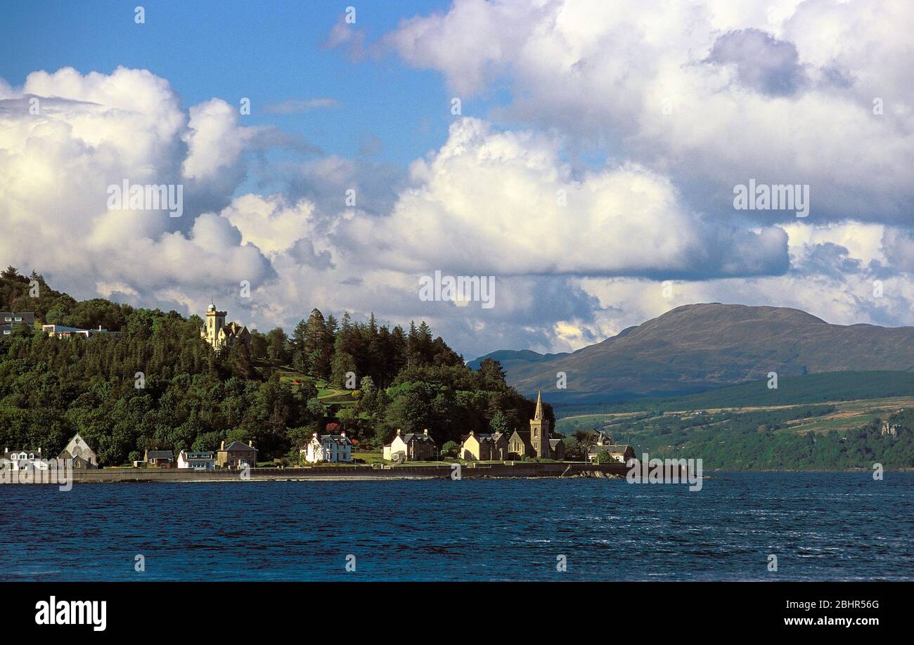 Kilmun, Firth of Clyde Stock Photo - Alamy