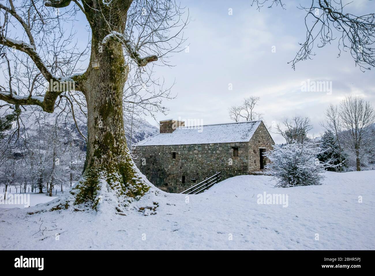 Bonawe Iron Furnace, Taynuilt, Argyll Stock Photo - Alamy