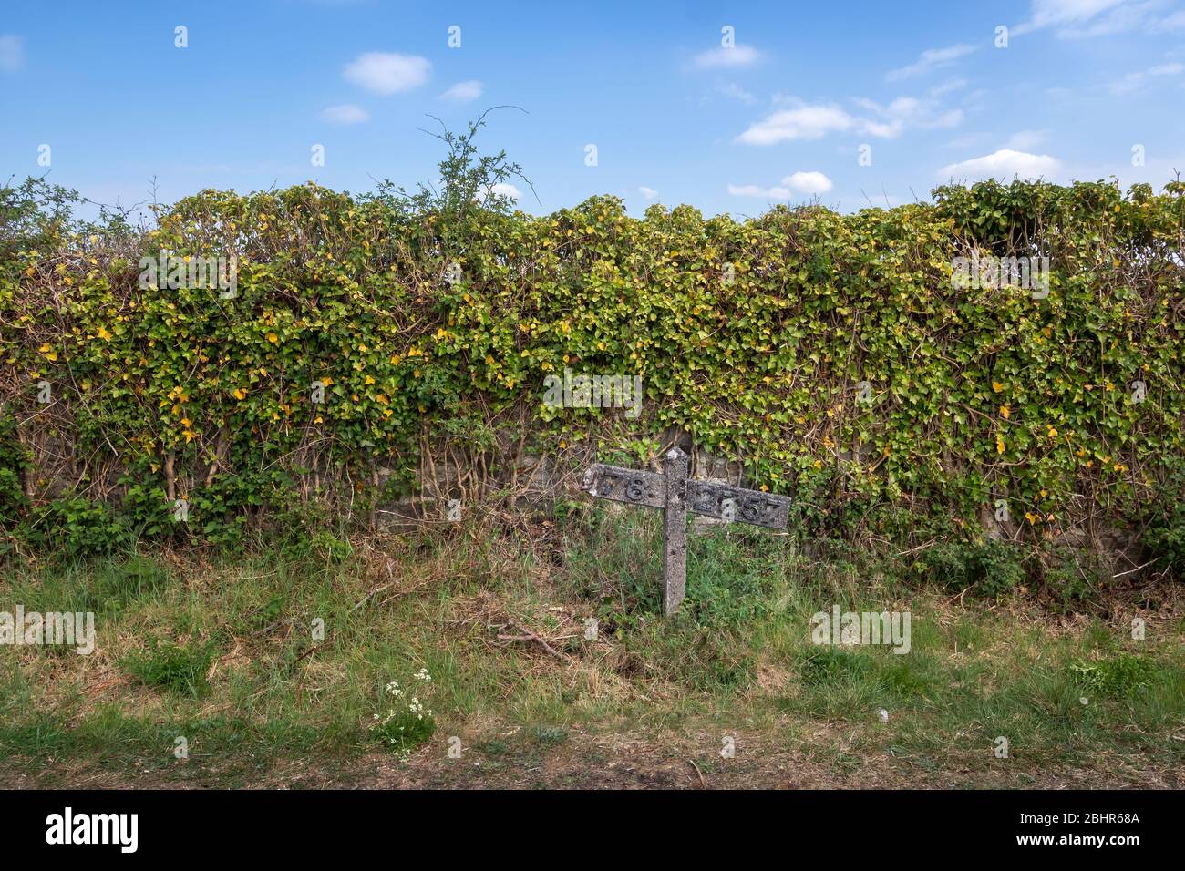 Old gradient sign on Tarka Trail Public Footpath belies its history as ...