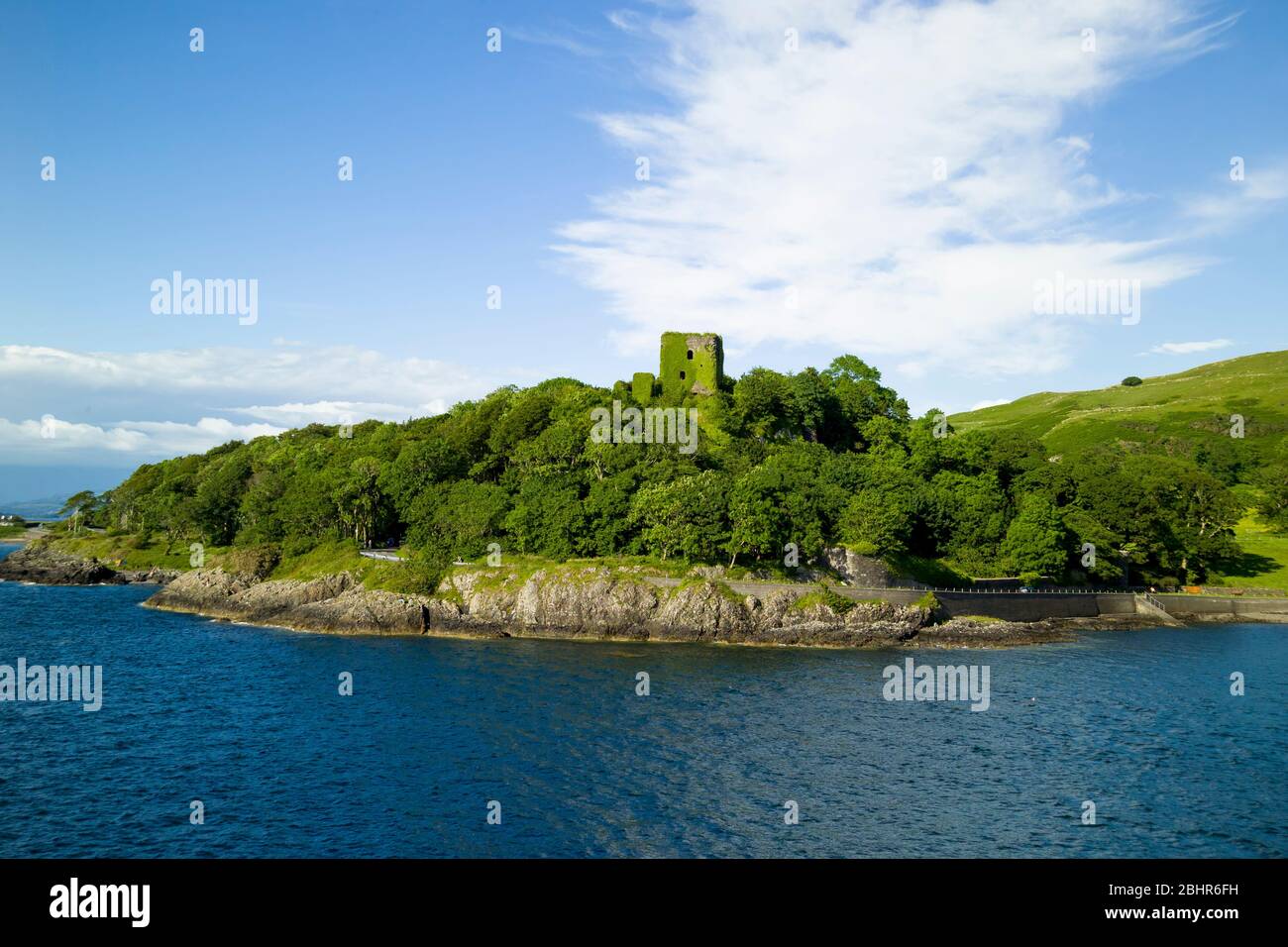 Dunollie Castle, Oban, Argyll Stock Photo - Alamy