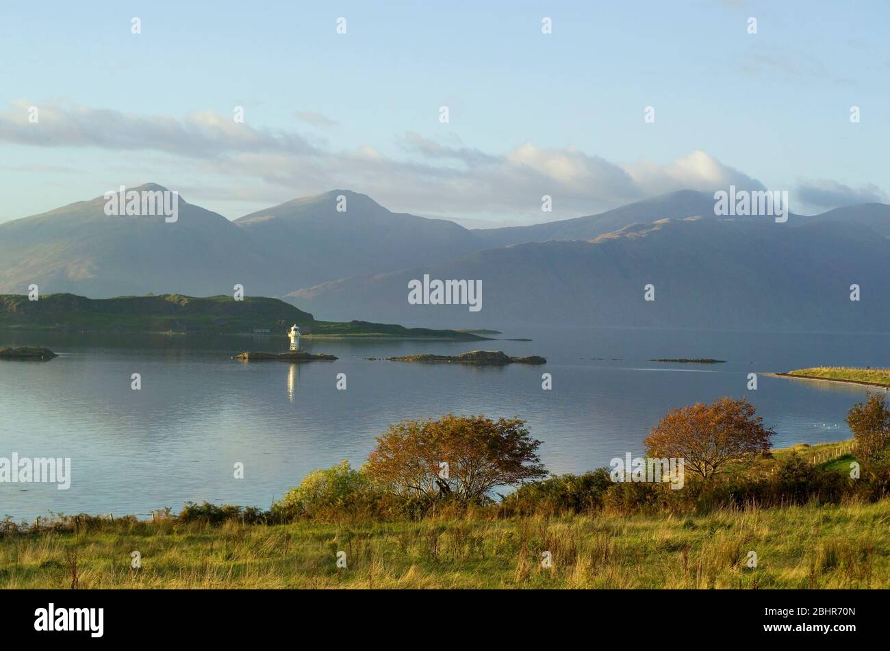 Loch Linnhe by Port Appin, Argyll Stock Photo - Alamy