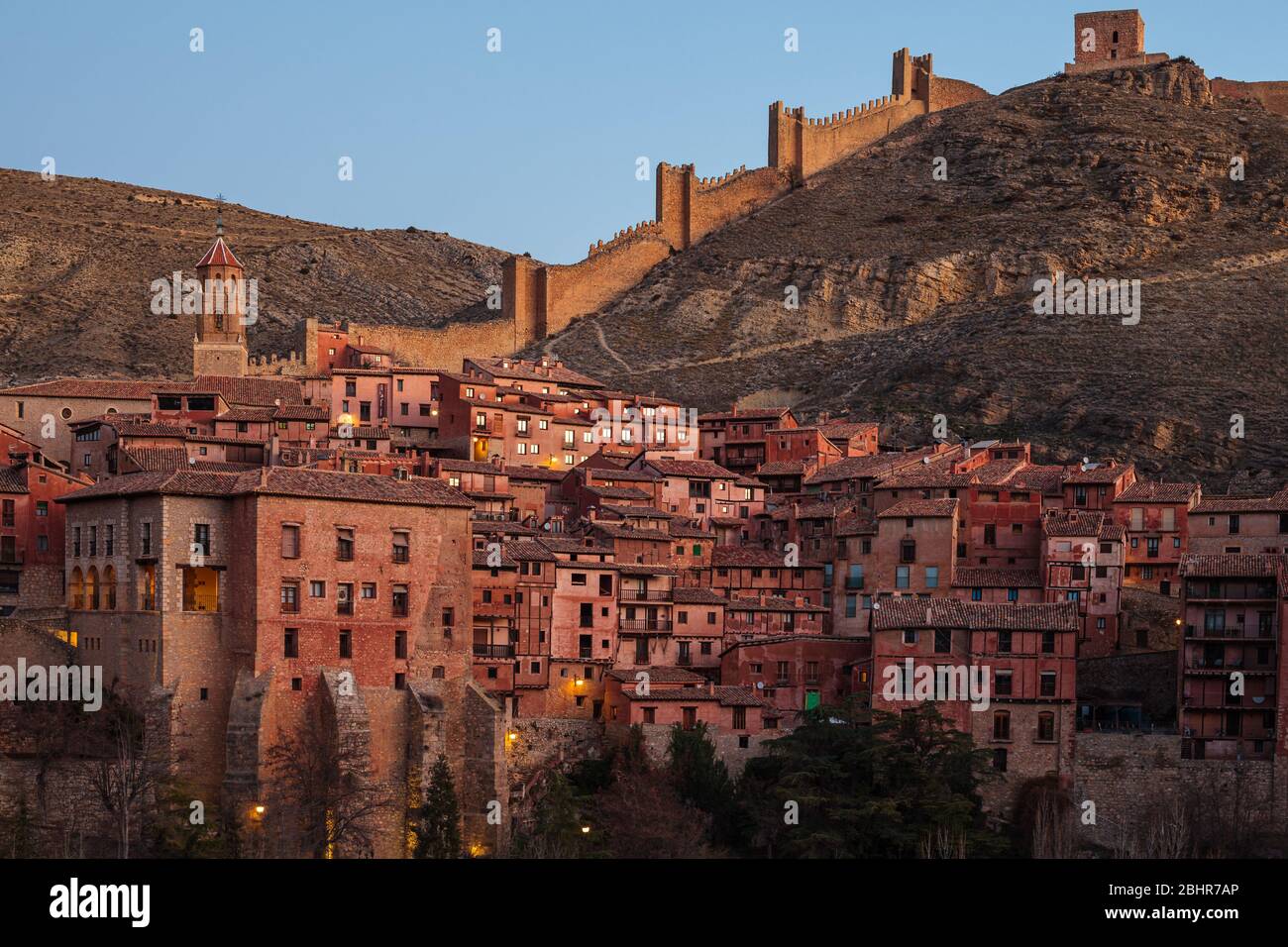 Albarracin wall hi-res stock photography and images - Alamy