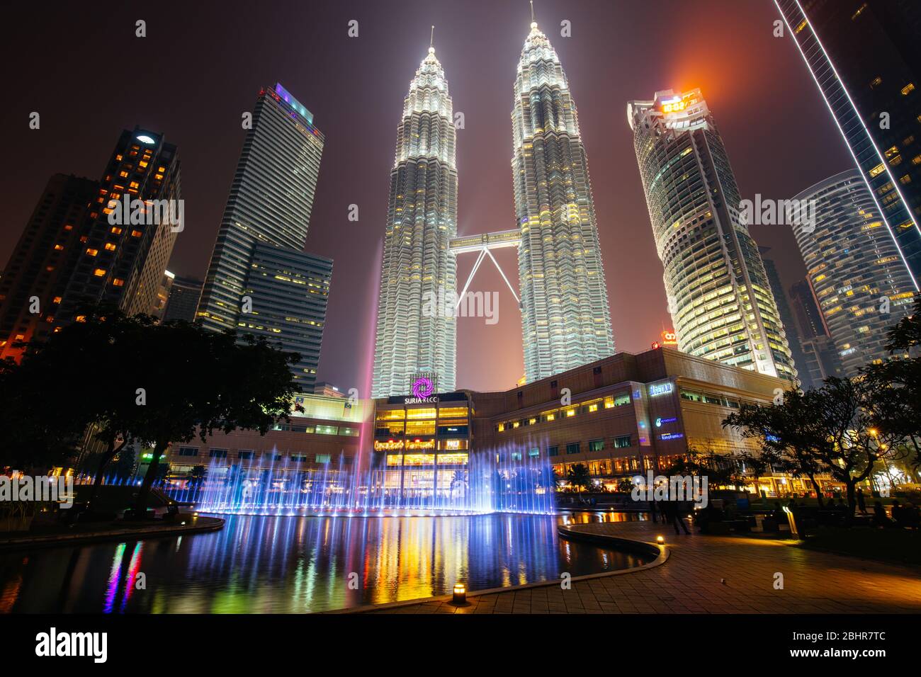 Kuala Lumpur Tower At Night High Resolution Stock Photography and ...