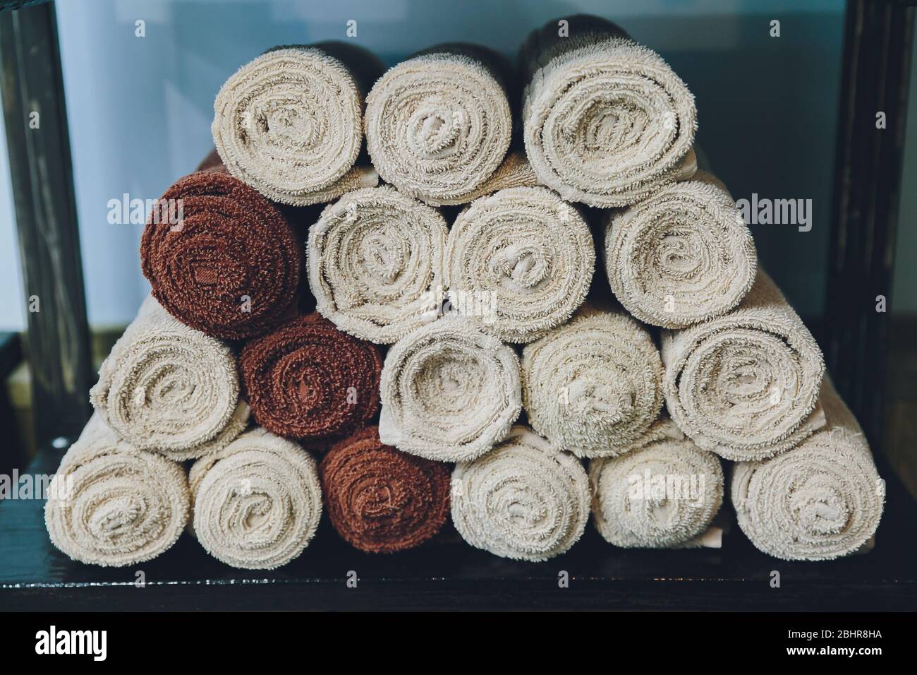 Folded check table cloth hi-res stock photography and images - Alamy