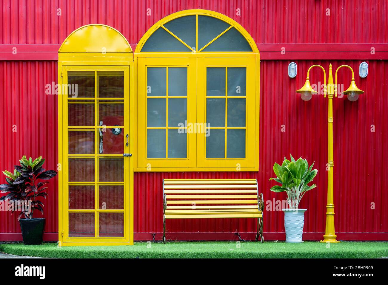 Interior of vintage telephone box hi-res stock photography and images ...