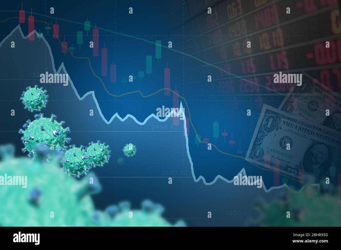 blue line chart currency financial,blue chart currency Stock Photo - Alamy