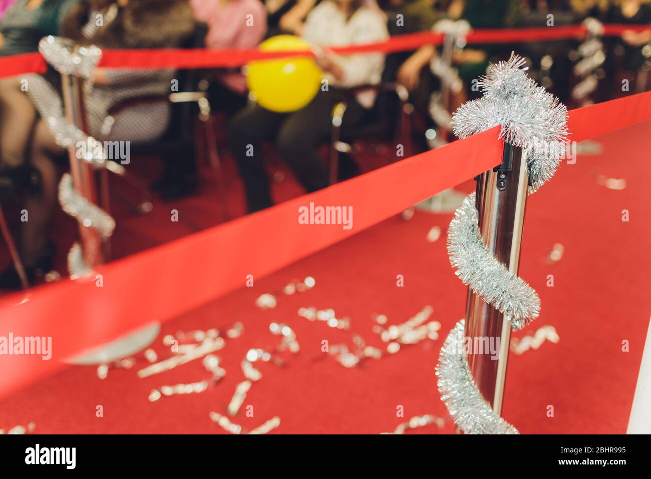 Blurred picture of Long Passenger Queue Waiting for Check-in at Airport ...