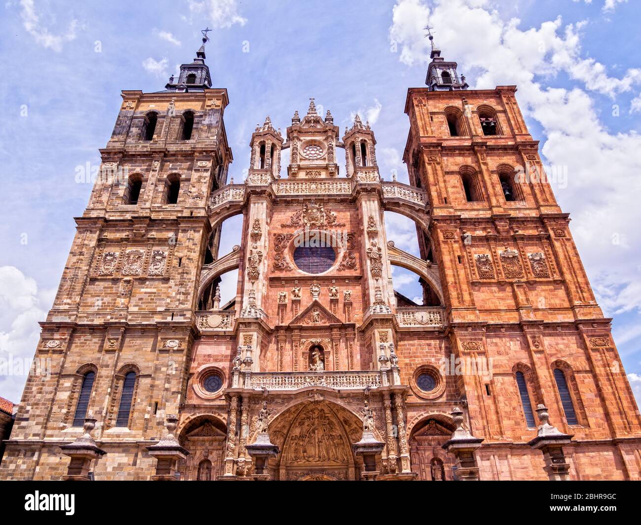 Catedral de Santa María. Astorga. León. Castilla León. España Stock ...
