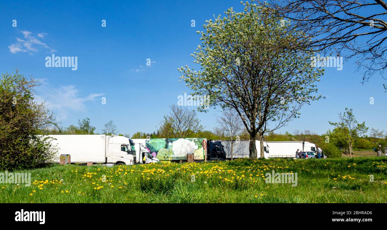 Motorway rest area hi-res stock photography and images - Alamy