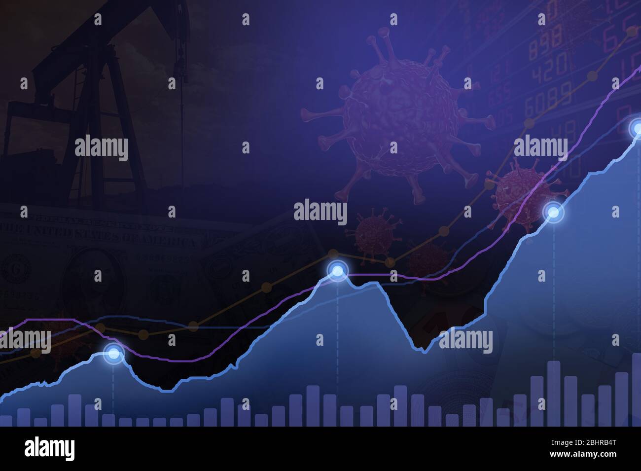 blue line chart currency financial,blue chart currency Stock Photo - Alamy