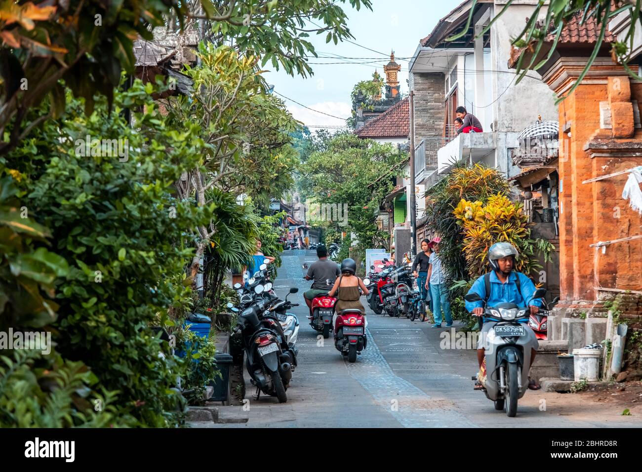 Street view of ubud hi-res stock photography and images - Alamy