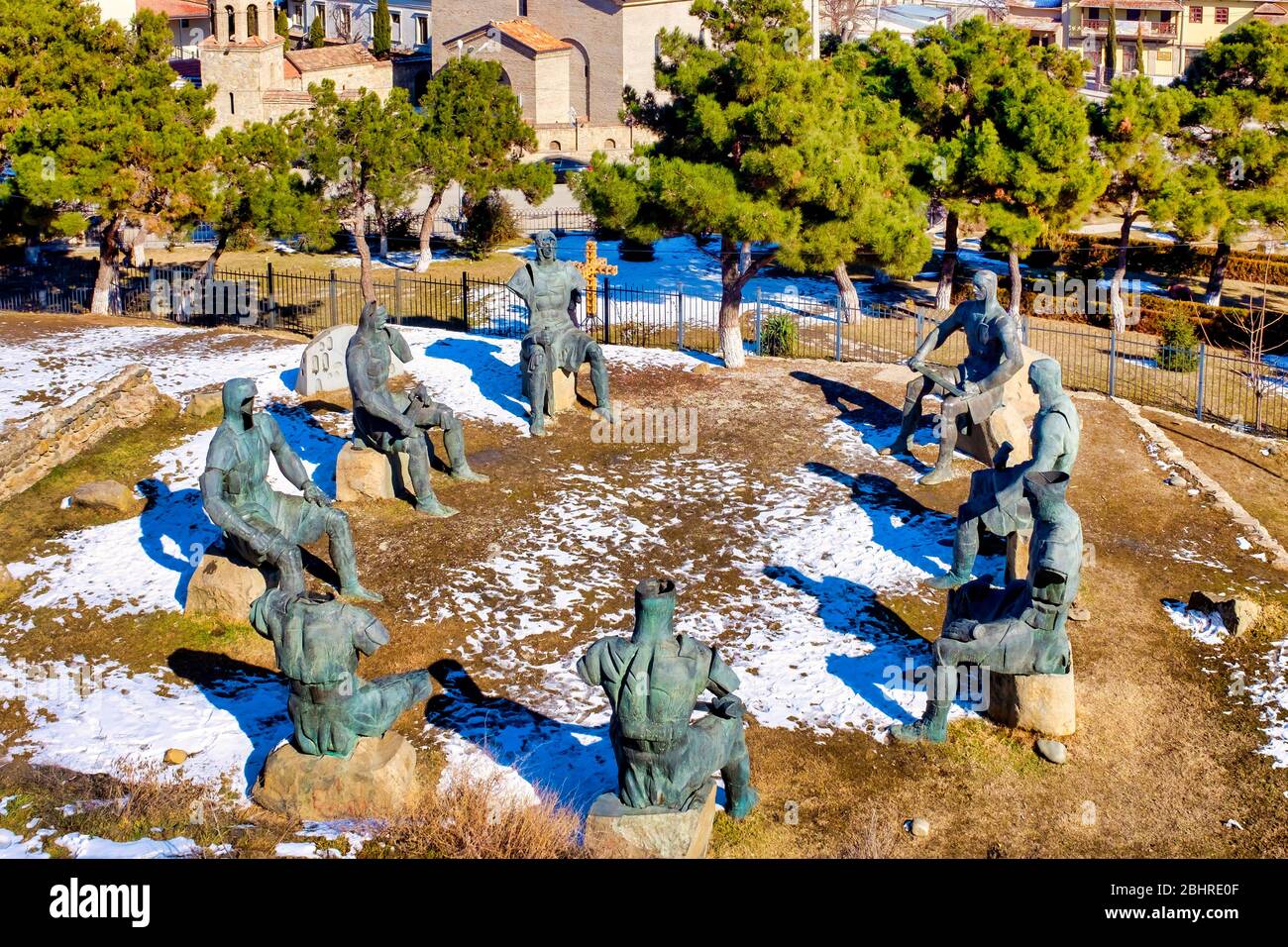 Memorial of georgian warrior heroes hi-res stock photography and images ...