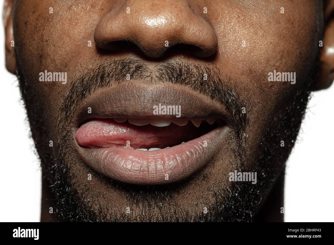 Black Mouth Humans