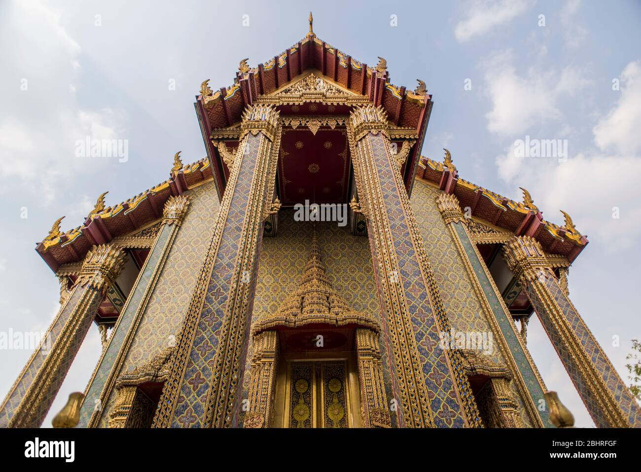 Wat Ratchabophit temple in Bangkok, Thailand Stock Photo - Alamy