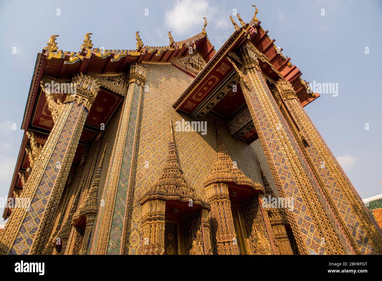 Wat Ratchabophit temple in Bangkok, Thailand Stock Photo - Alamy