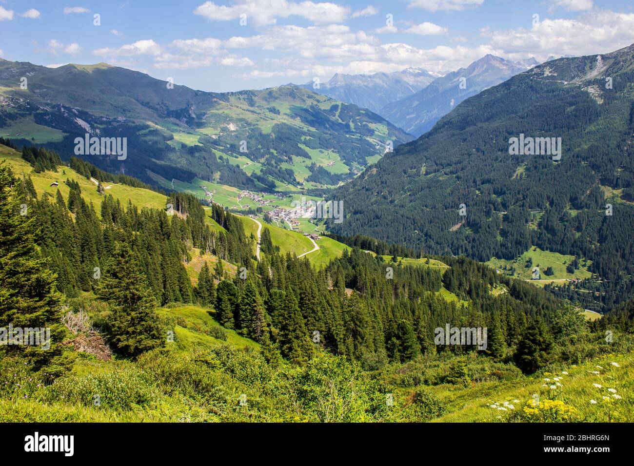 View to the tux alps hi-res stock photography and images - Alamy