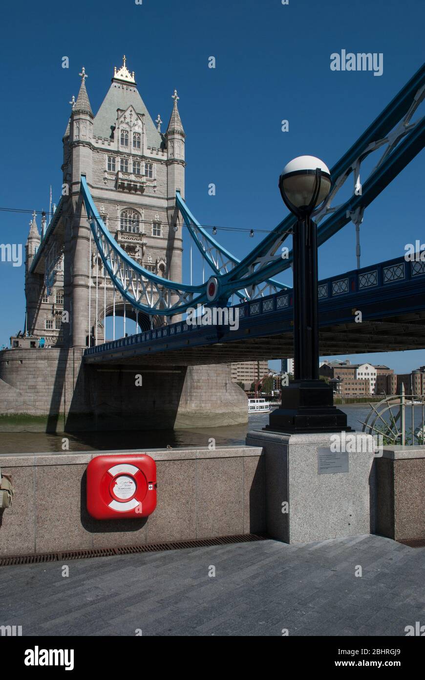 Tower Bridge Bascule Suspension Bridge, London, SE1 by Sir Horace Jones ...