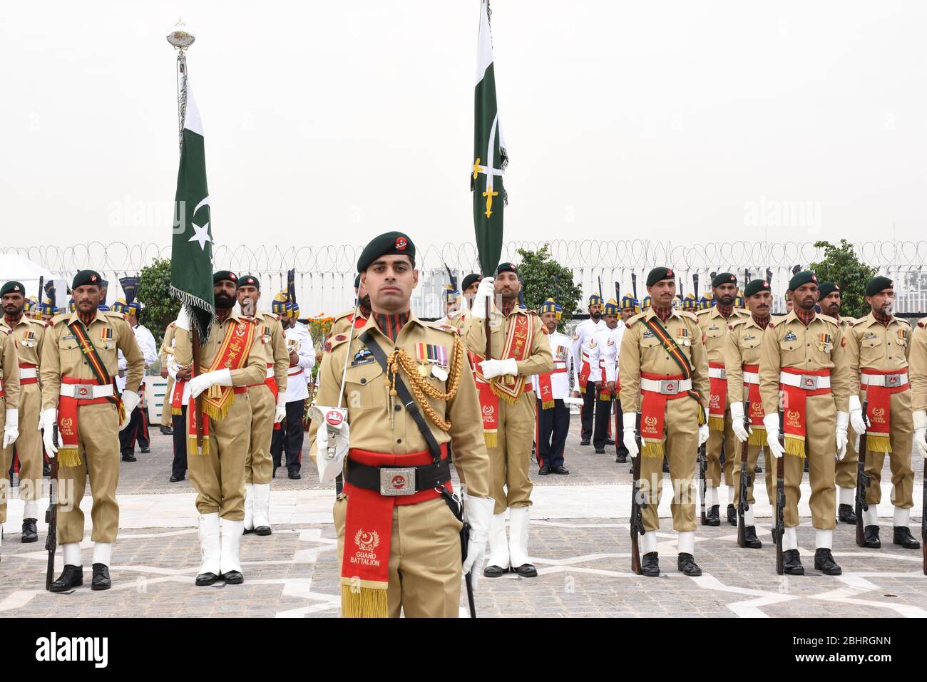 Islamabad / Pakistan - November 3, 2015: Guard of Honor Battalion of ...