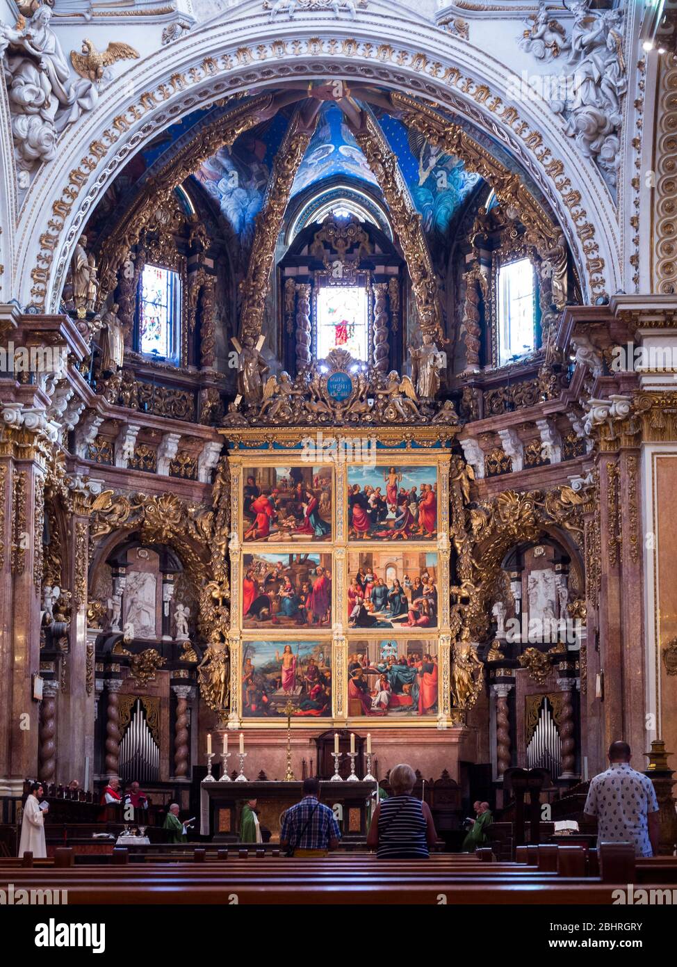 Valencia retablo mayor hi-res stock photography and images - Alamy