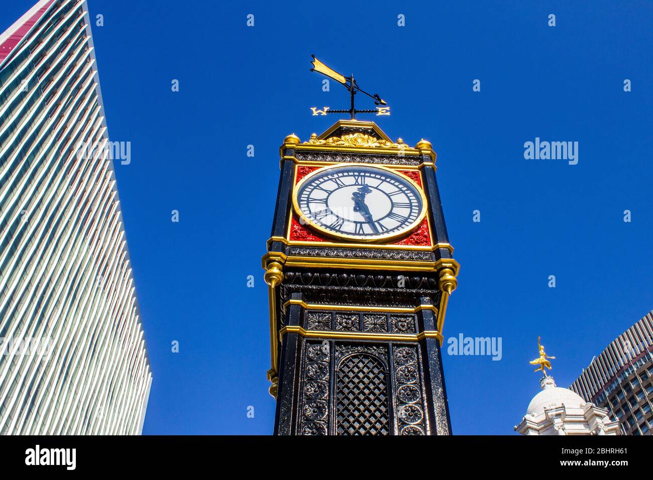 Little Ben in the City of Westminster, London, England, UK Stock Photo ...