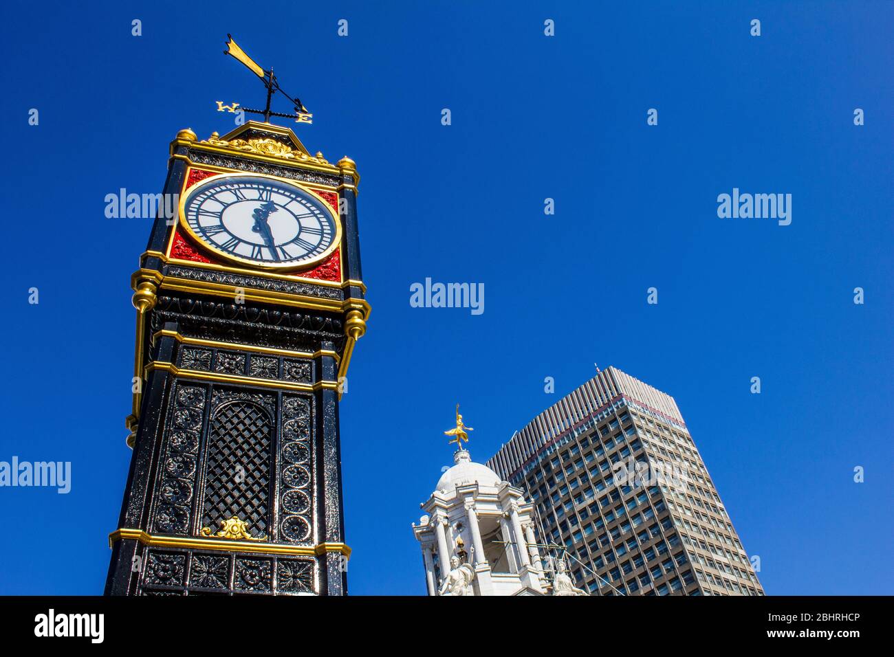 View of Little Ben in the City of Westminster, London, England, UK ...