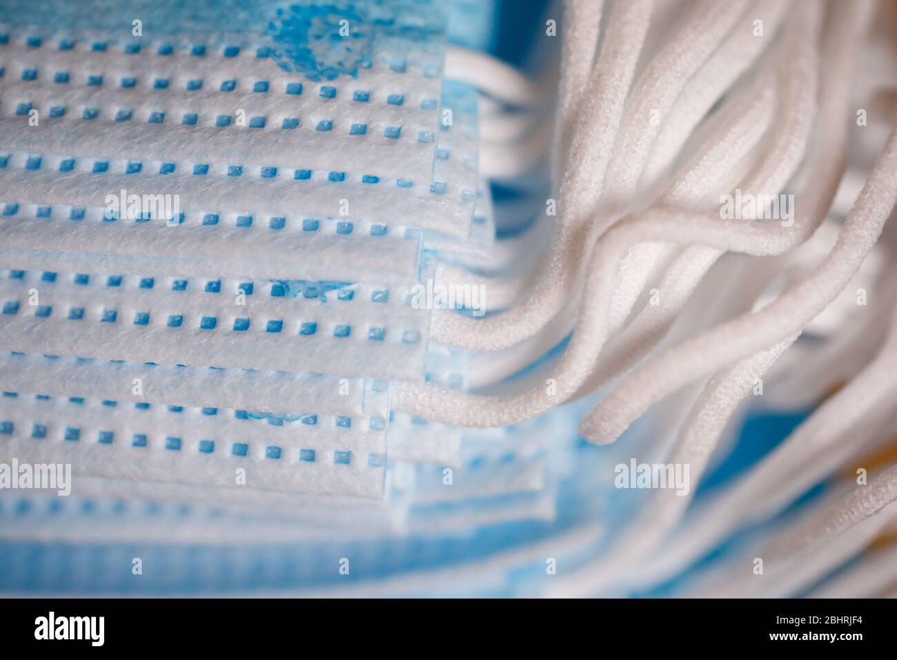 Shallow depth of field (selective focus) image with details of mouth ...
