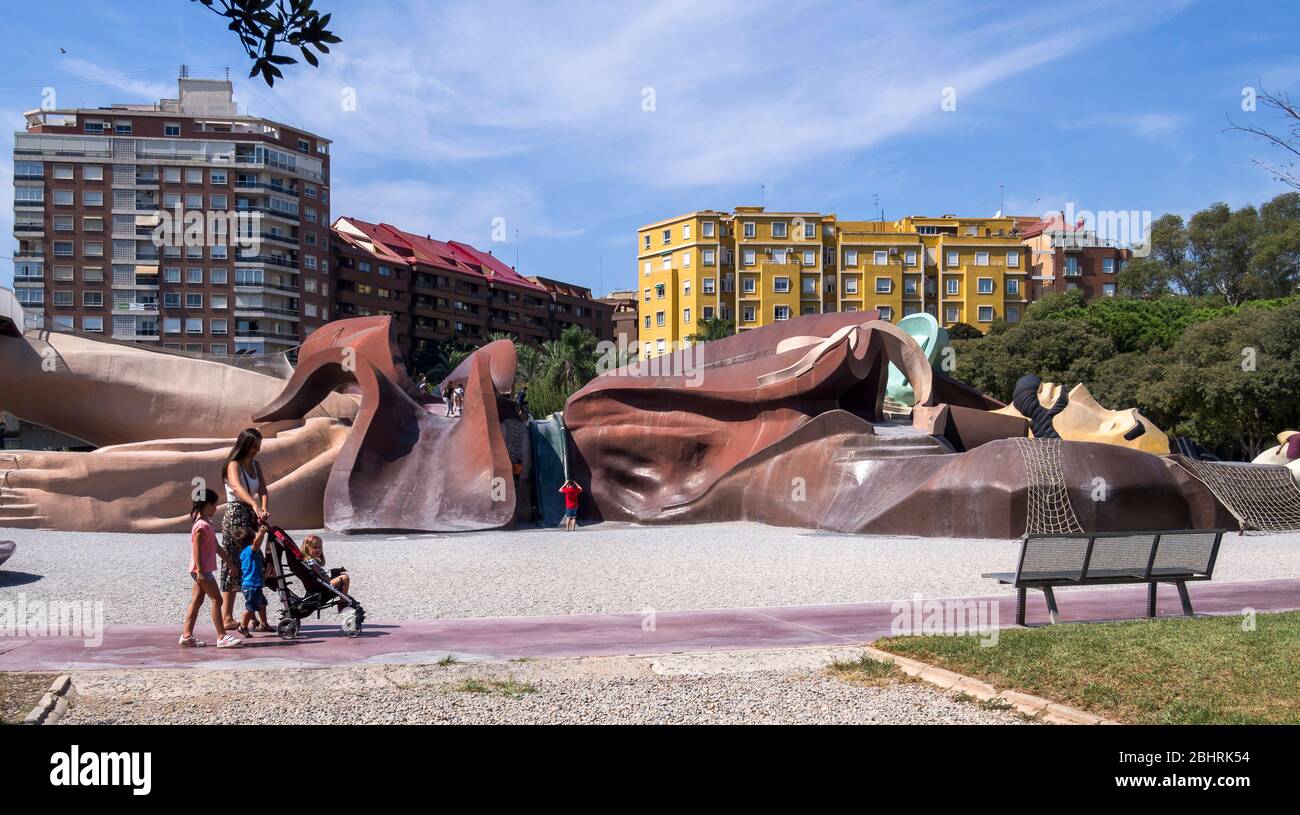 Parque de Gulliver. Valencia. Comunidad Valenciana. España Stock Photo ...