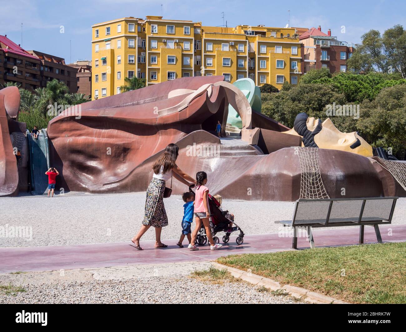 Parque de Gulliver. Valencia. Comunidad Valenciana. España Stock Photo ...