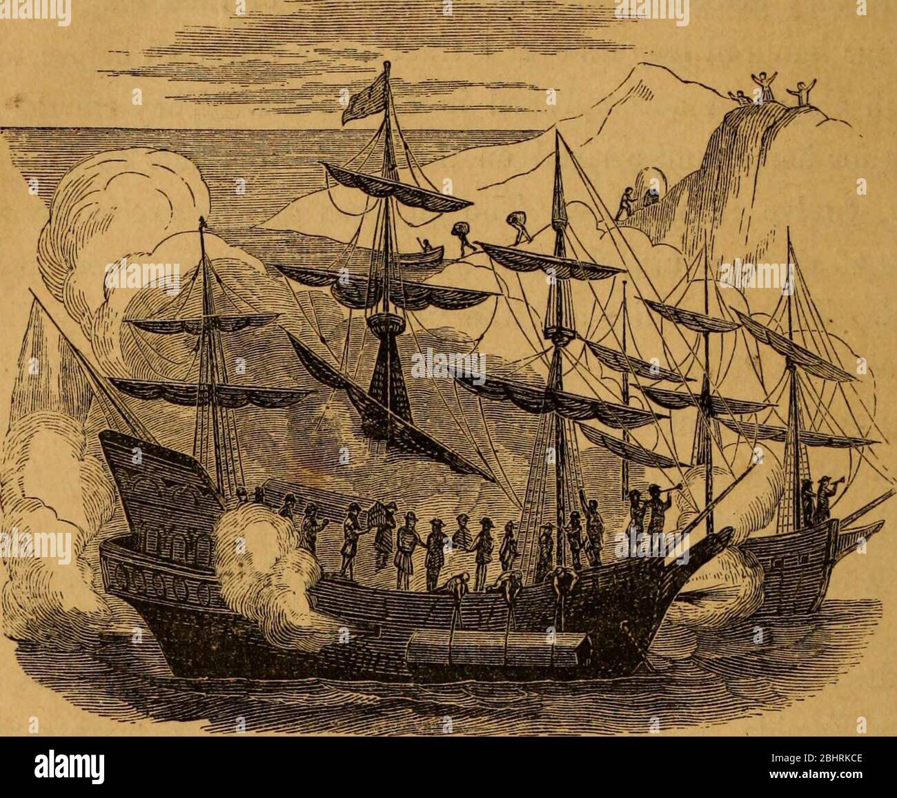 "Man upon the sea : or, a history of maritime adventure, exploration ...