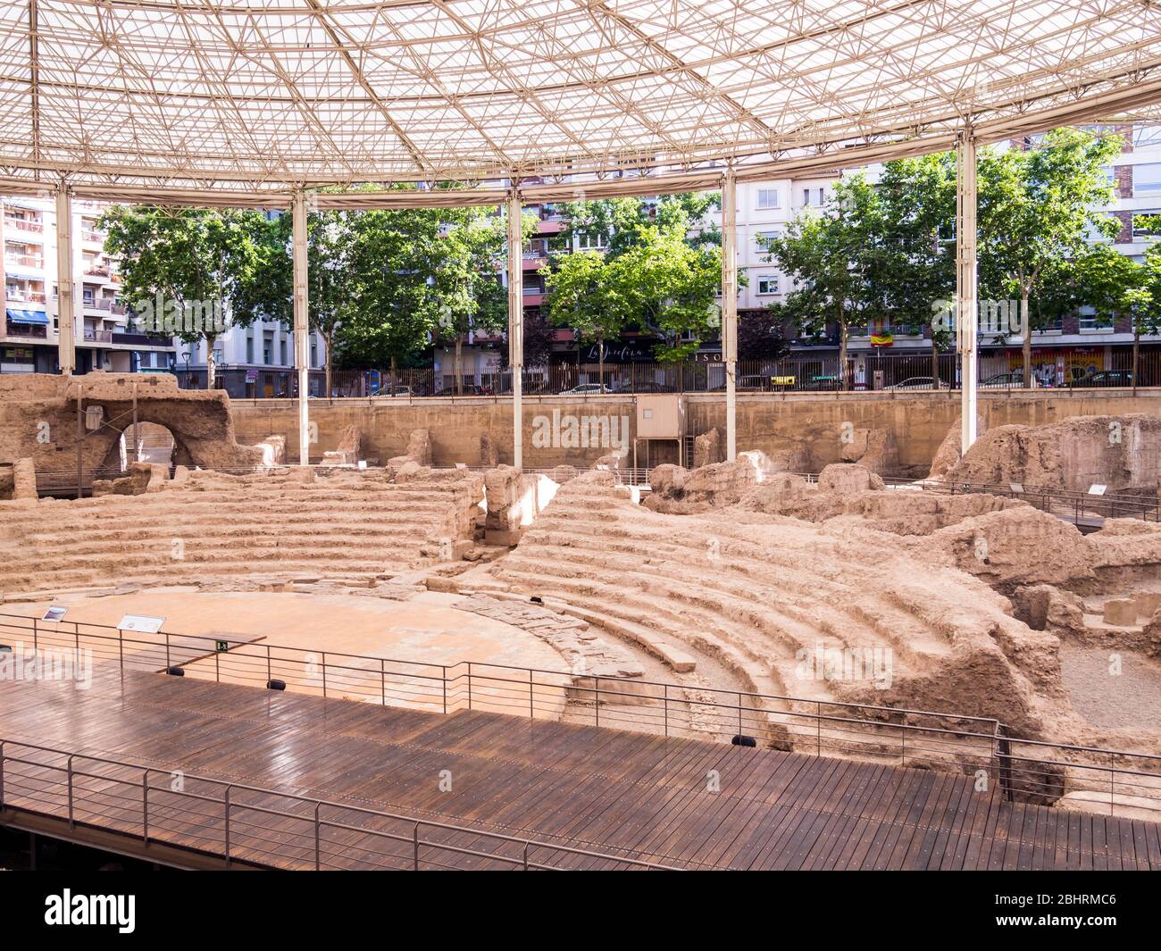 Teatro romano caesaraugusta hi-res stock photography and images - Alamy