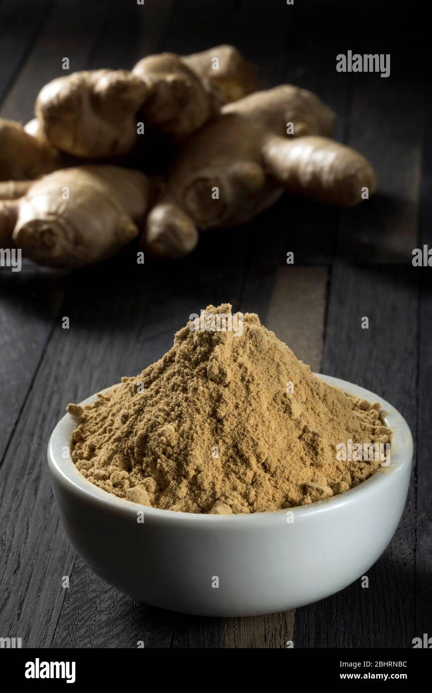 Ingredients ginger tea roots hi-res stock photography and images - Alamy