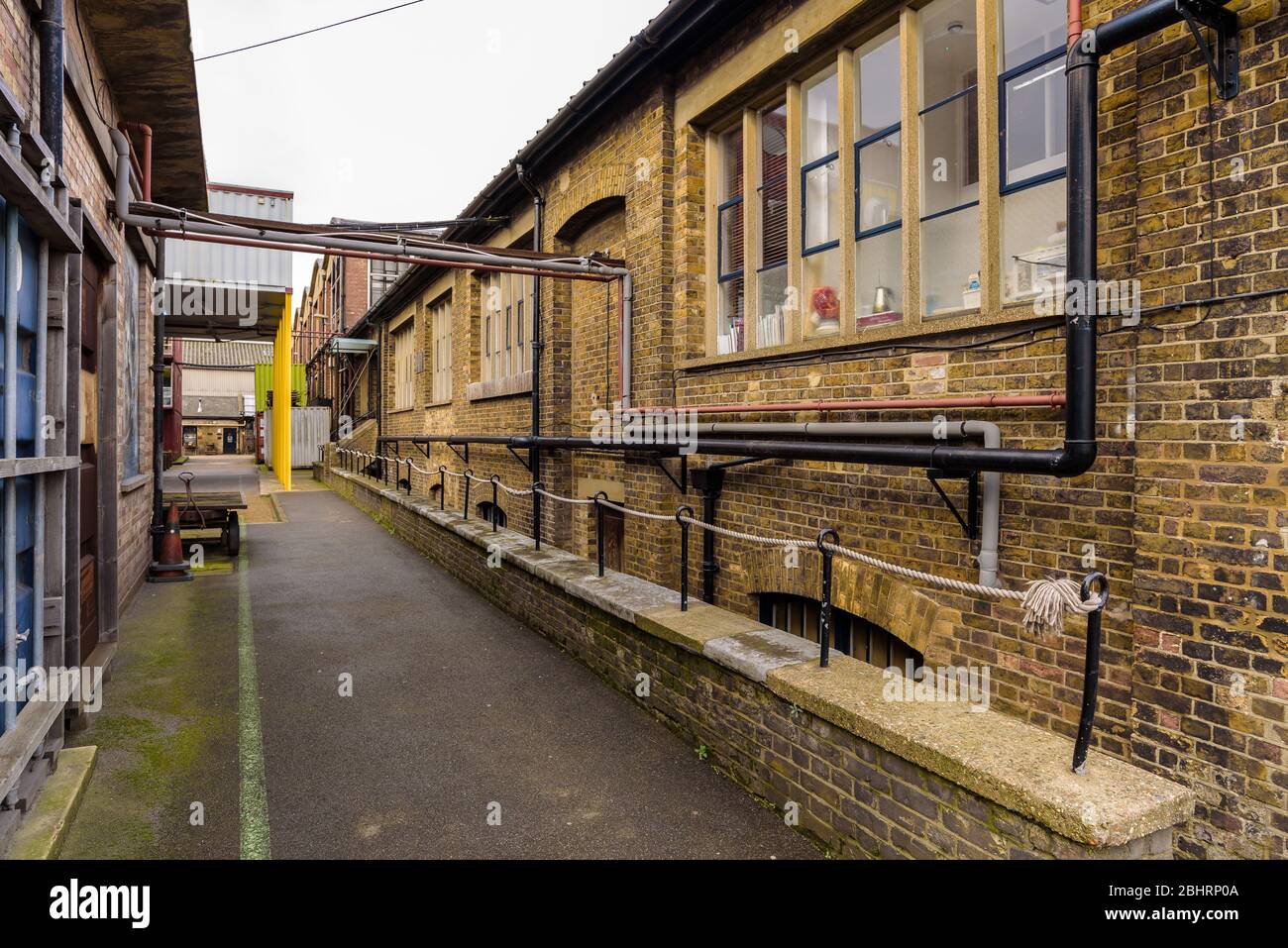 Trinity Buoy Wharf, London, is the site of London's only lighthouse, by ...