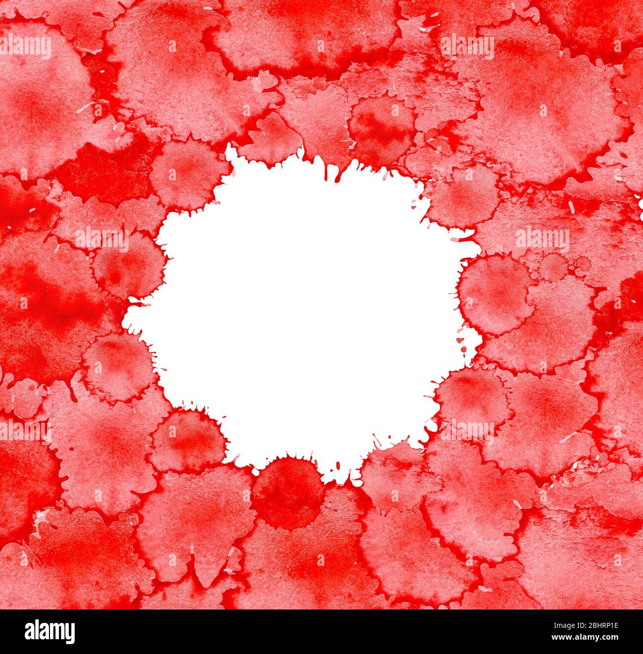 Background with bright red splash. Abstract background with colorful ...