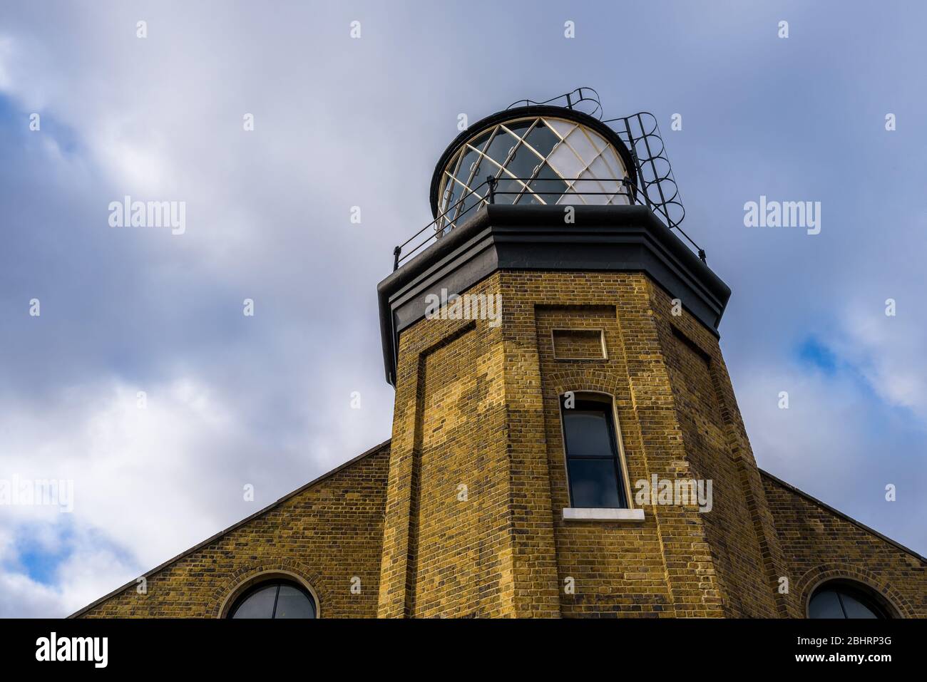 The old Bow Creek Lighthouse at Trinity Buoy Wharf, home to a ...