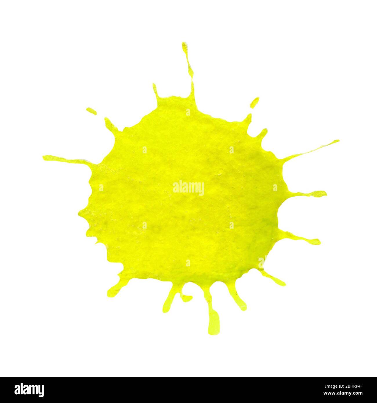 Yellow watercolor design spot. Yellow tone watercolor shape Stock Photo ...