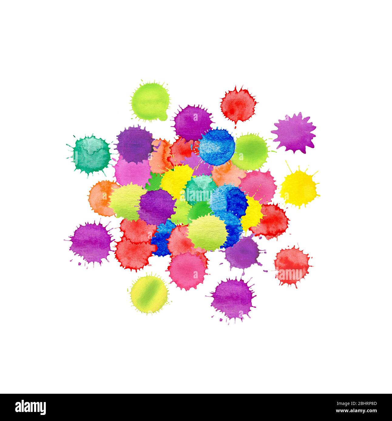 Abstract watercolor blots background. Real watercolor texture. Hand ...