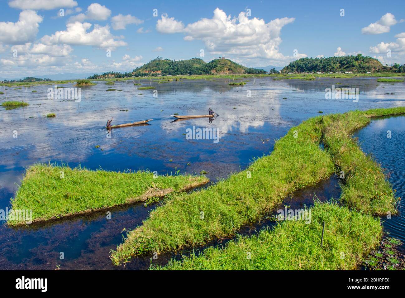 Floating phumdis of loktak lake hi-res stock photography and images - Alamy