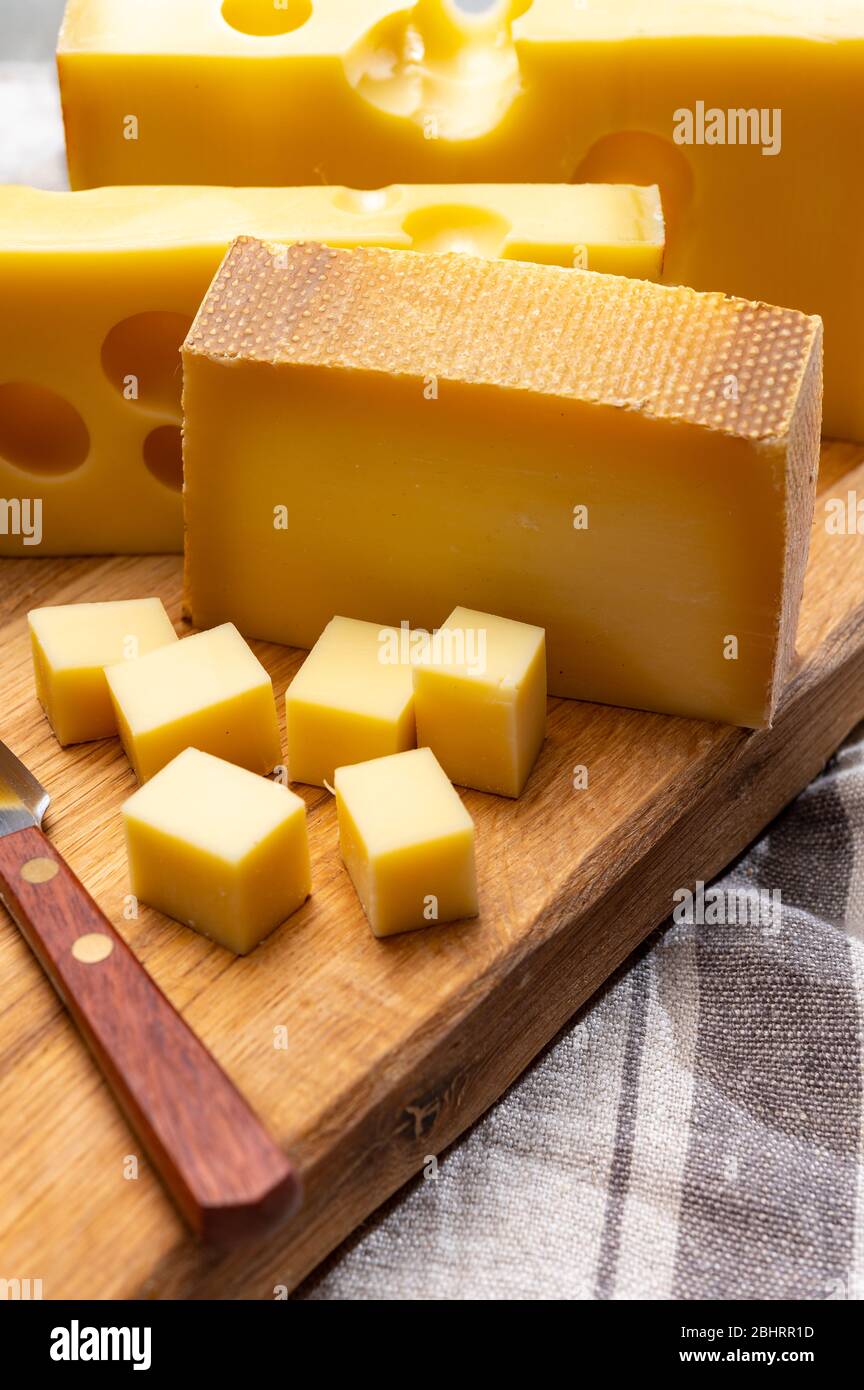 Emmental swiss cheese flag hi-res stock photography and images - Alamy