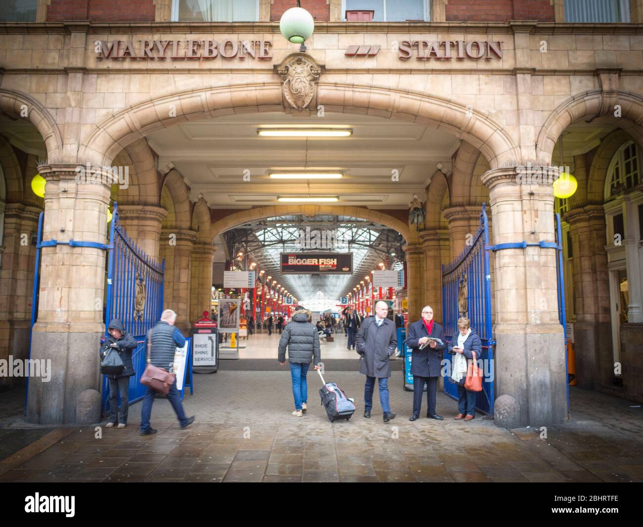 Marylebone tube station hi-res stock photography and images - Alamy