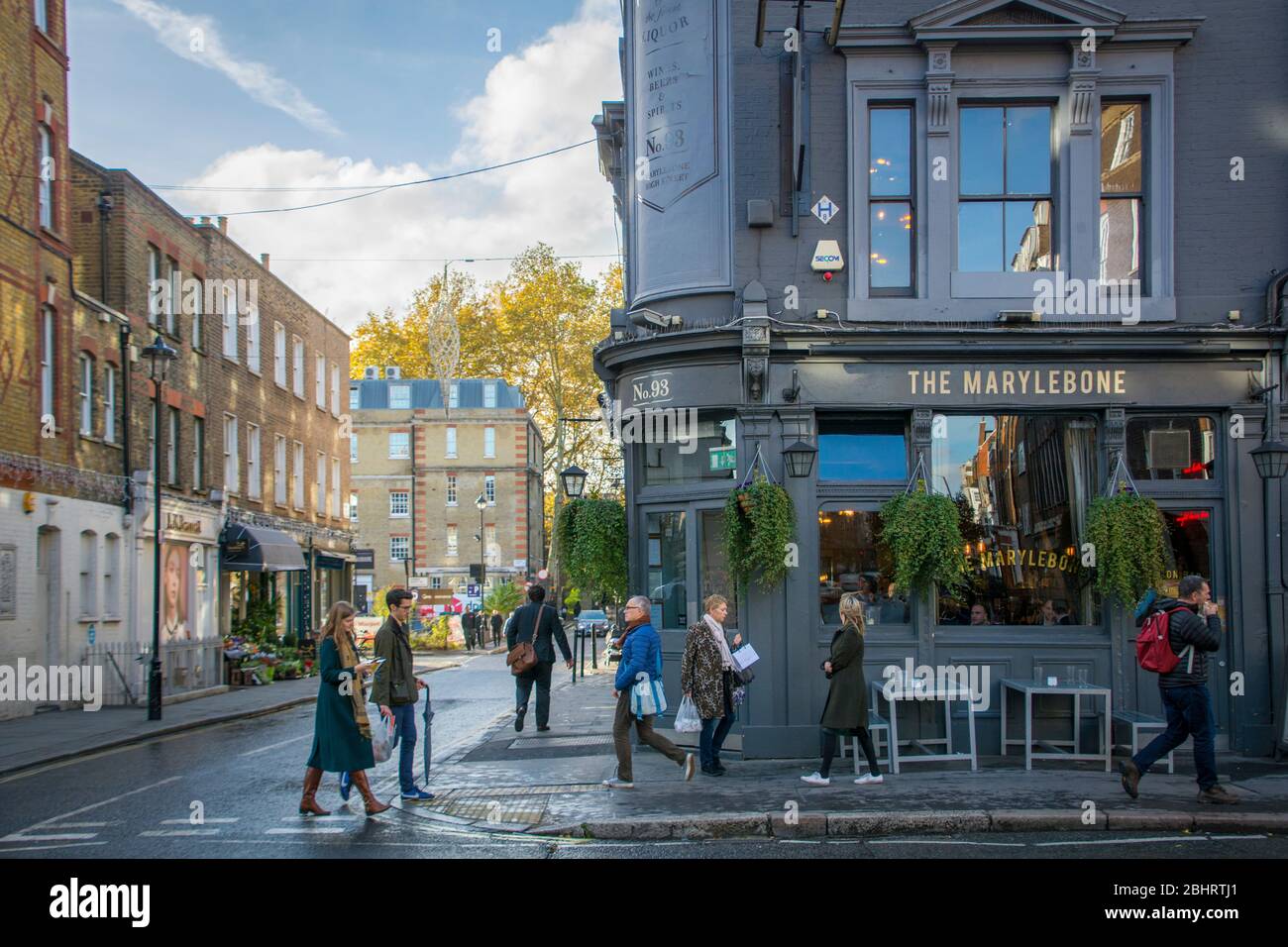 Old Marylebone Street High Resolution Stock Photography and Images - Alamy