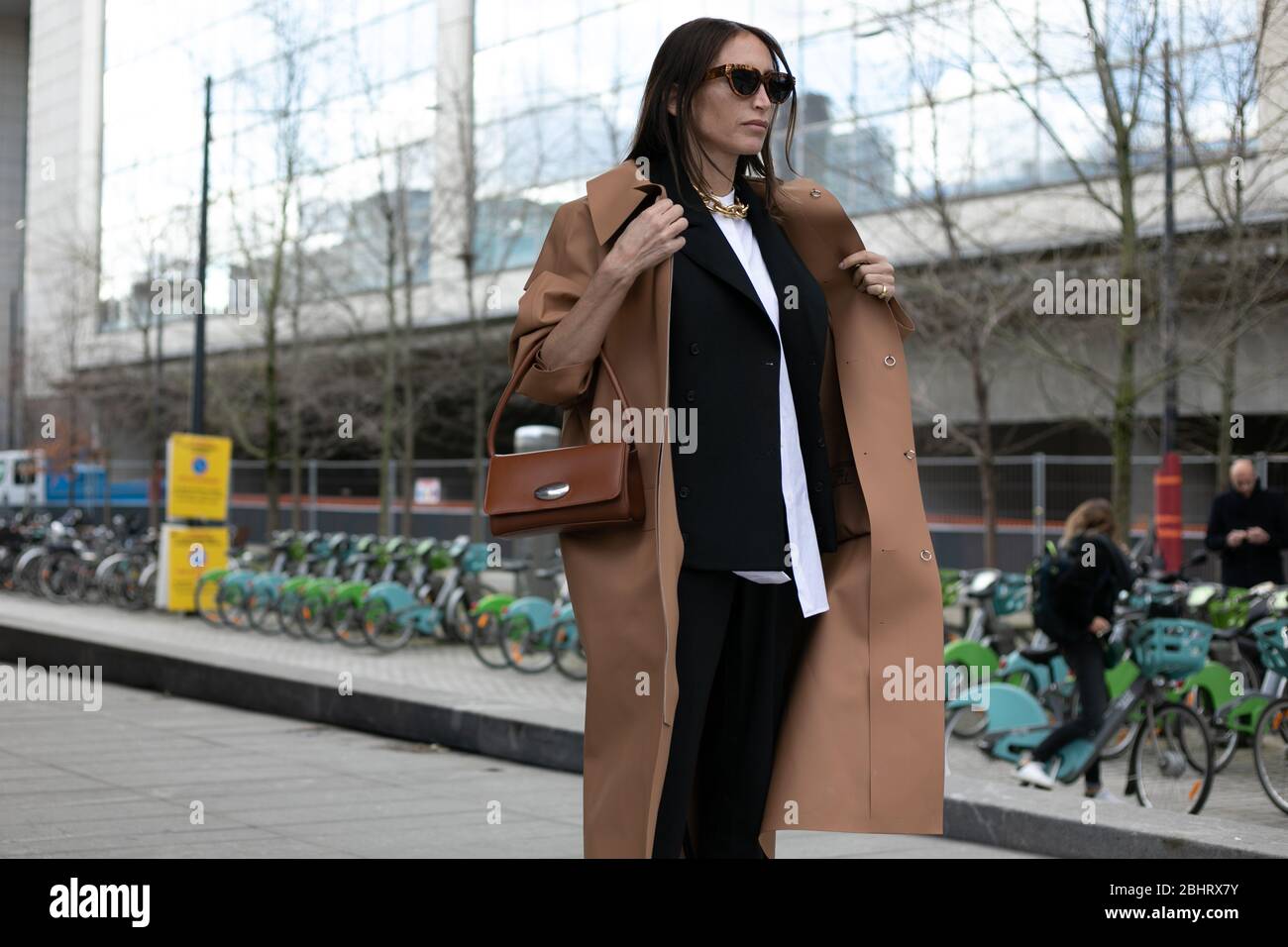 Lou Lou de Saison attending the Coperni show during Paris Fashion Week ...