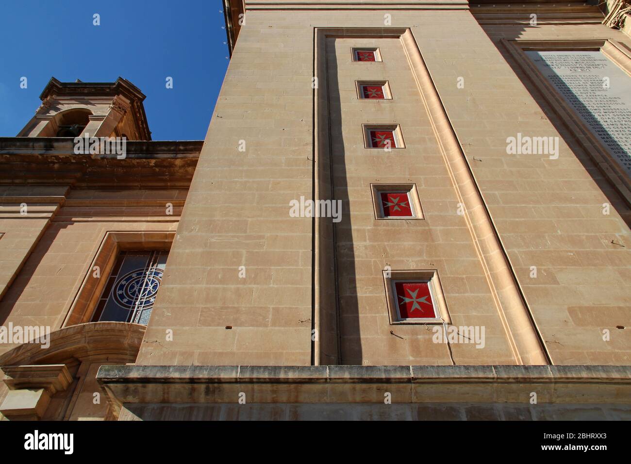 baroque church (our lady of victories) in senglea (malta Stock Photo ...