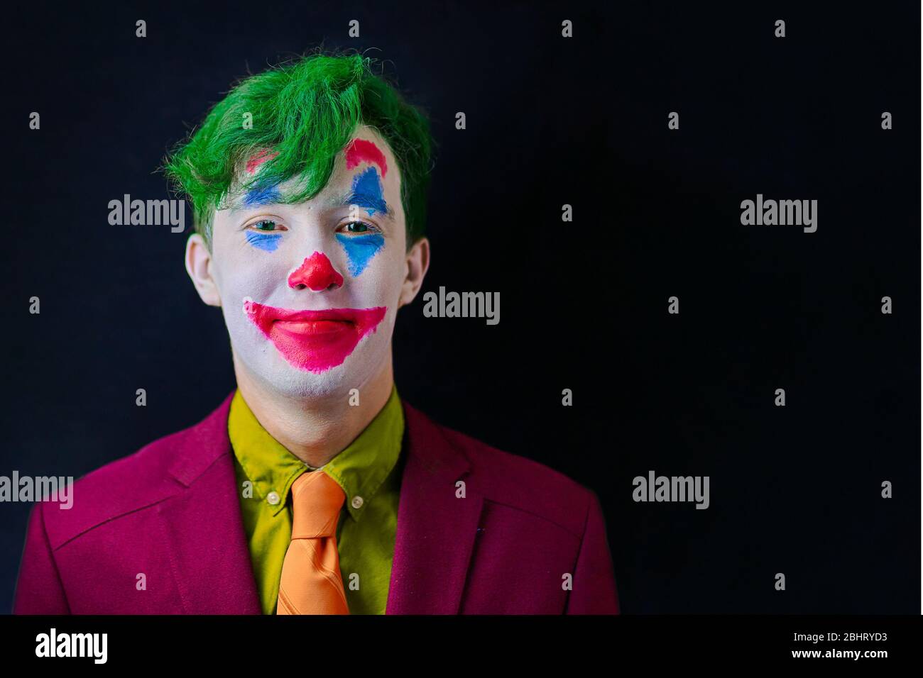 Applying Mime Makeup