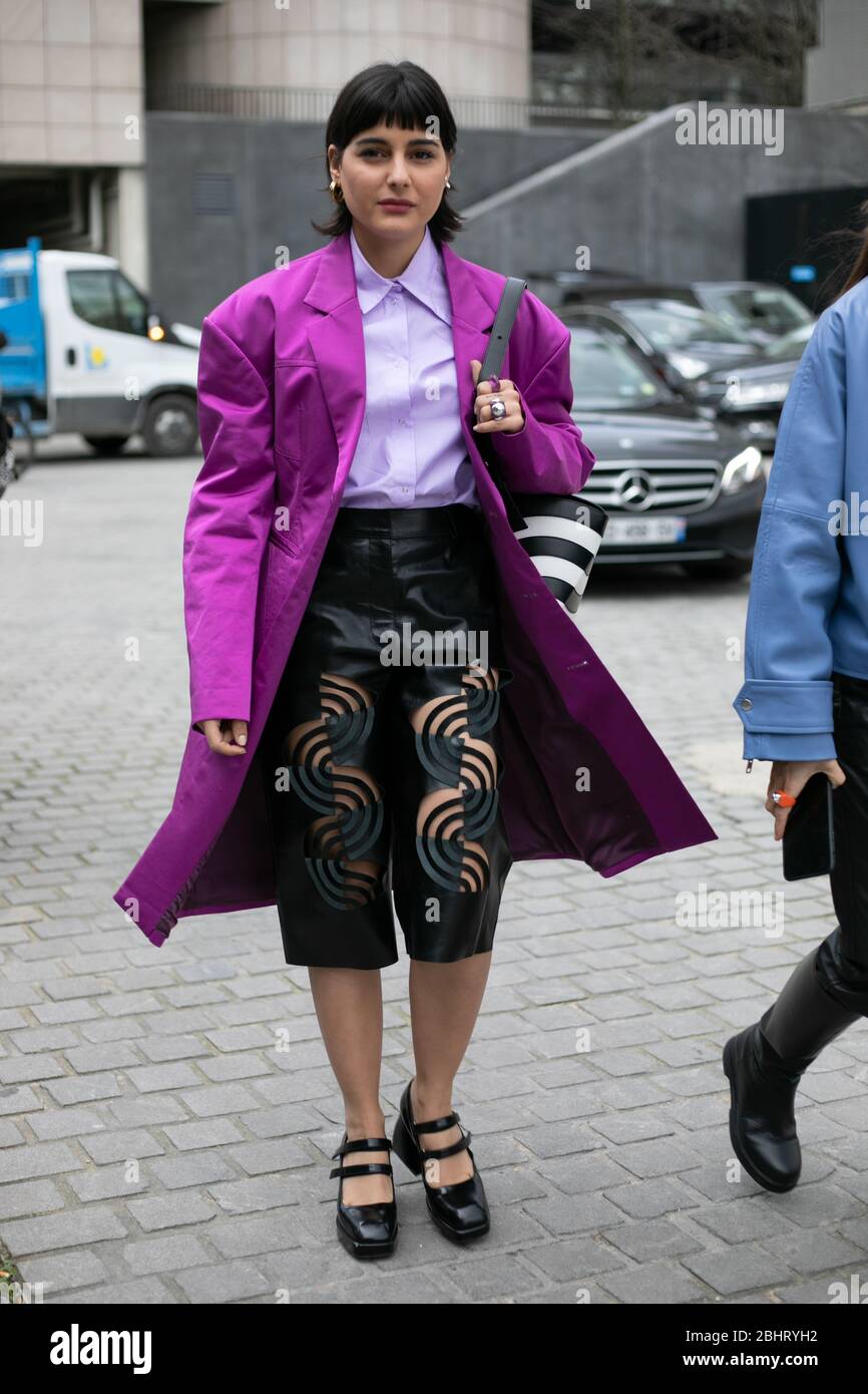 María Bernad attending the Coperni show during Paris Fashion Week Feb ...