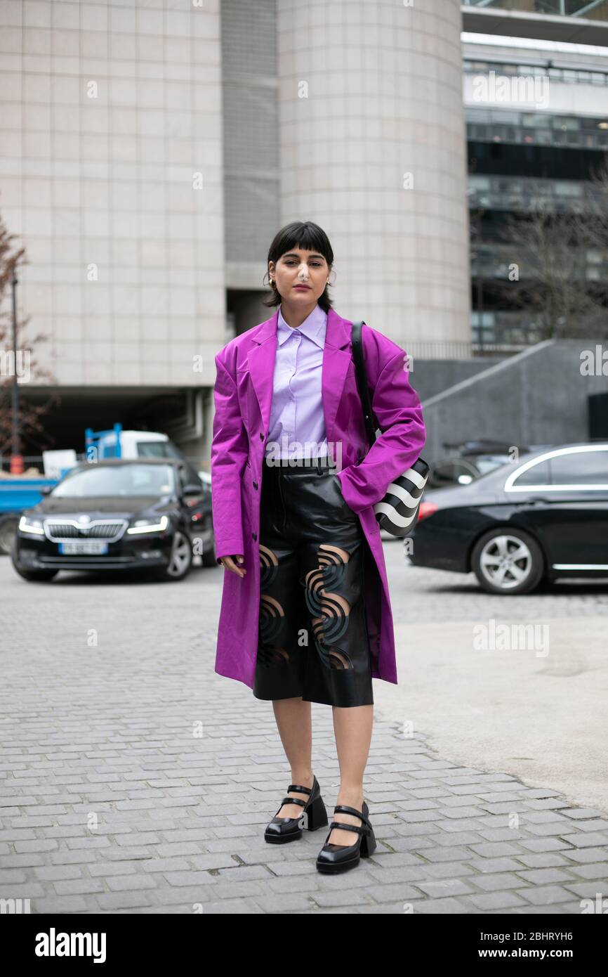 María Bernad attending the Coperni show during Paris Fashion Week Feb ...