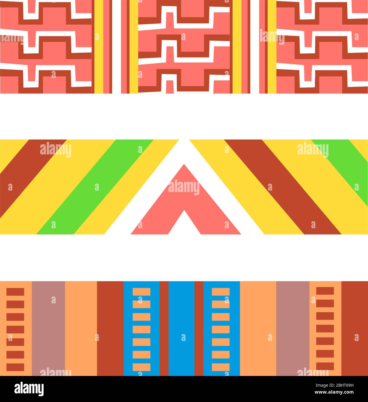 African patterns vector Cut Out Stock Images & Pictures - Alamy