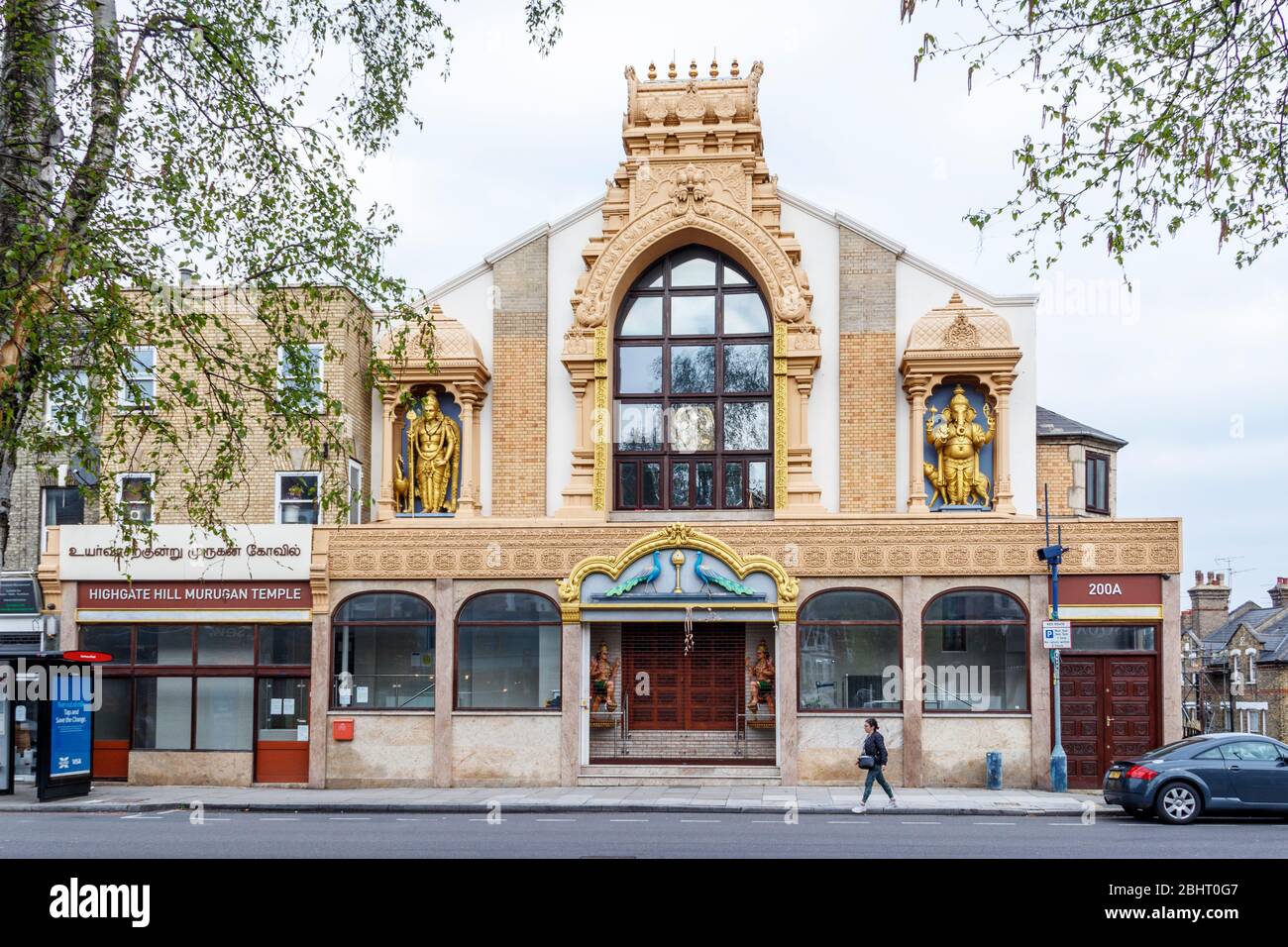 The Highgate Hill Murugan Hindu Temple in Archway Road, North London ...