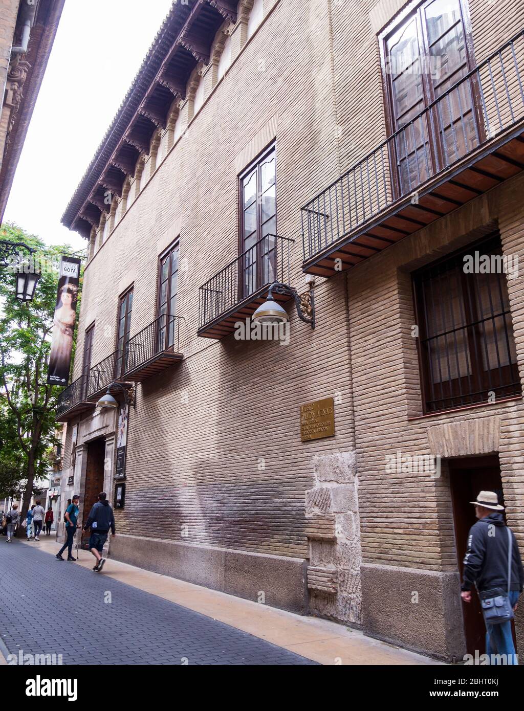 Museo Goya. Zaragoza. Aragón. España Stock Photo - Alamy